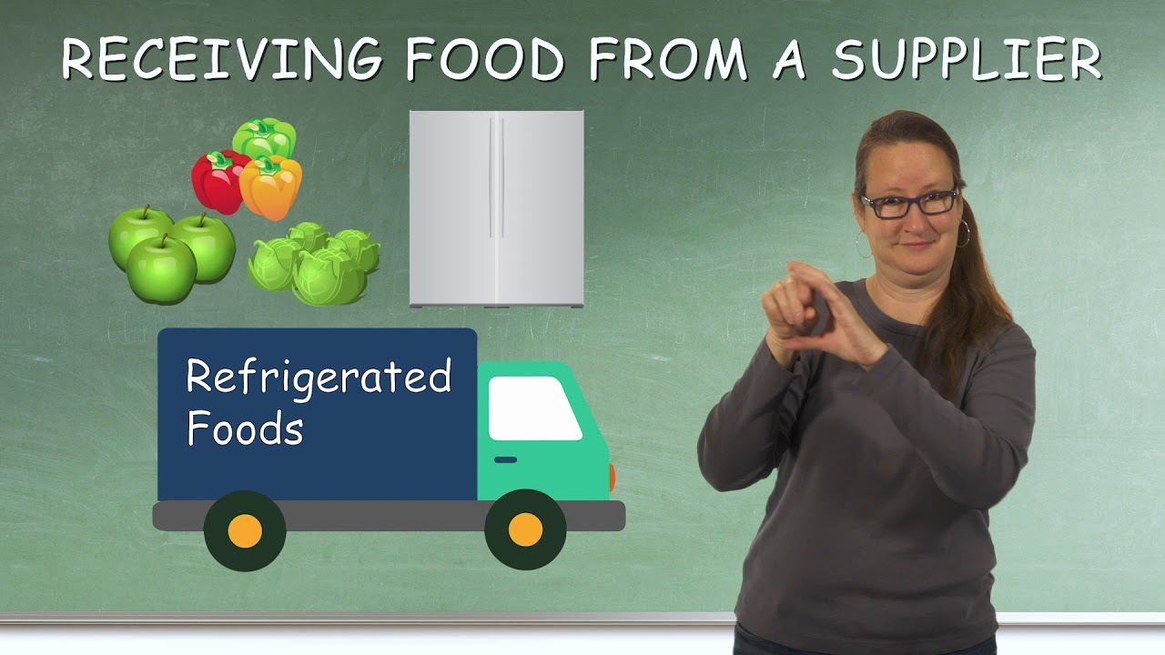 ASL Food Safety Video [Part 3 of 5] Receiving & Storing - YouTube