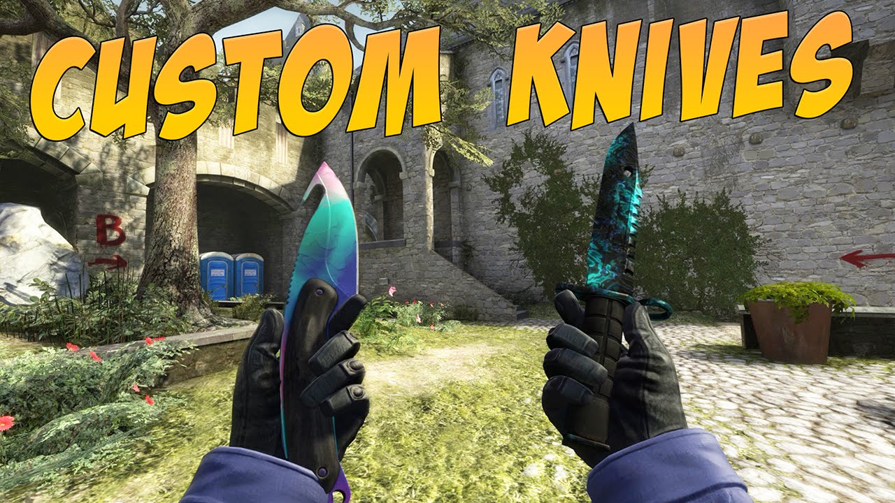 CS:GO - Custom Knives Showcase #4 - YouTube