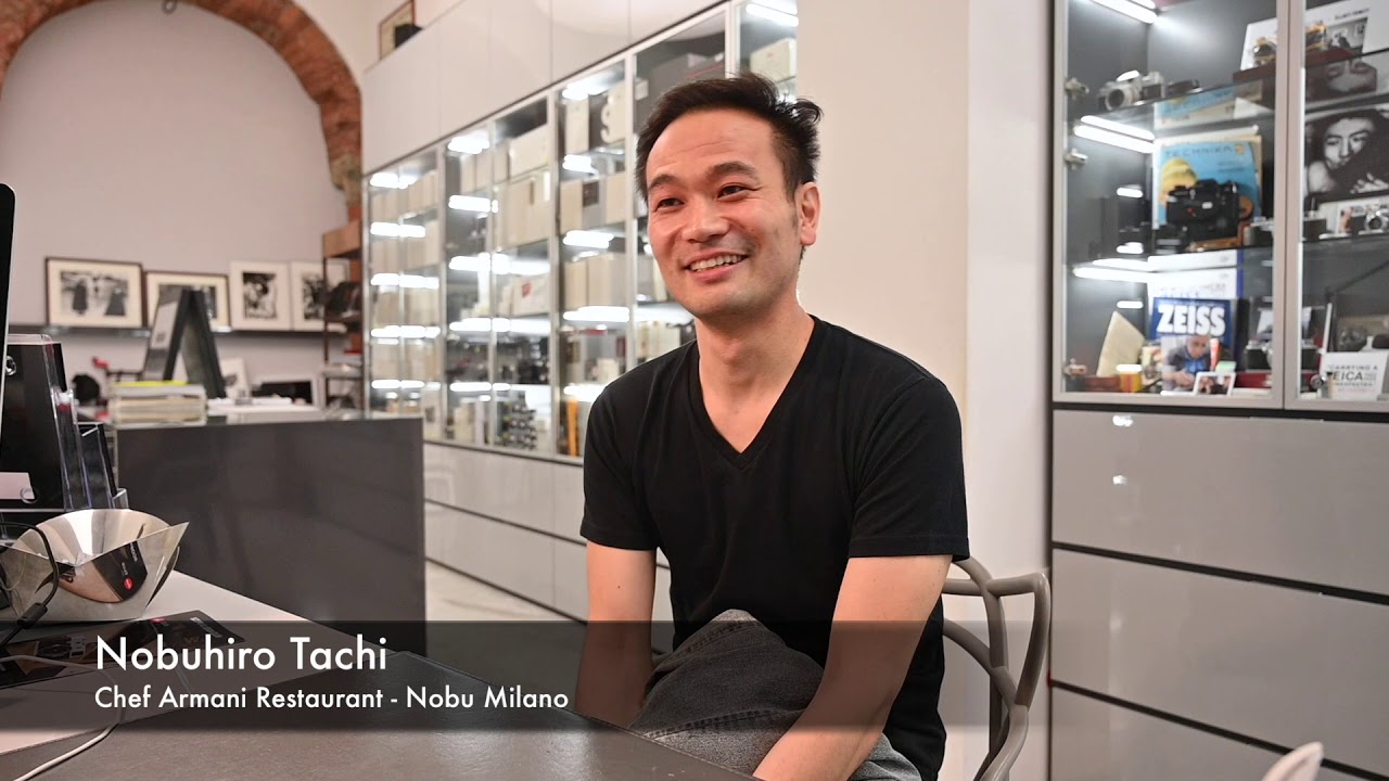 NOC-HELLO - Nobuhiro Tachi - Armani Nobu Milano - L'Arte del Sushi - YouTube