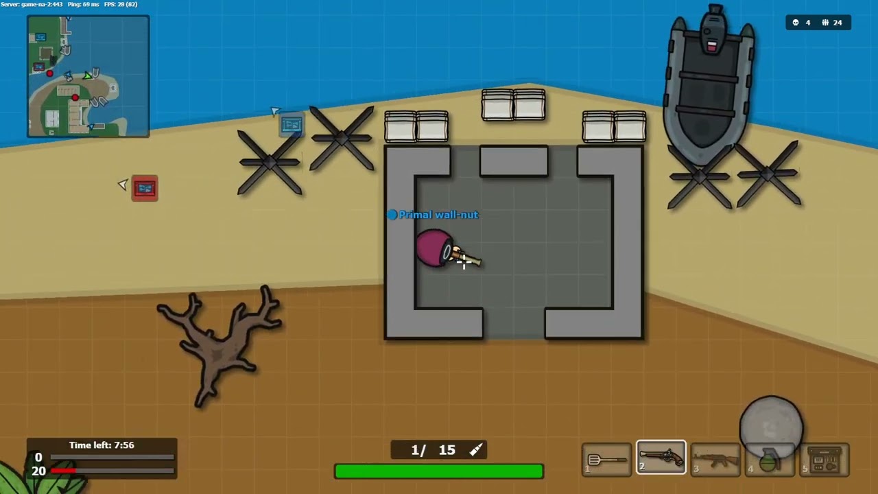 Battle Dudes 2D Multiplayer Battle Shooter Gameplay!!! - YouTube