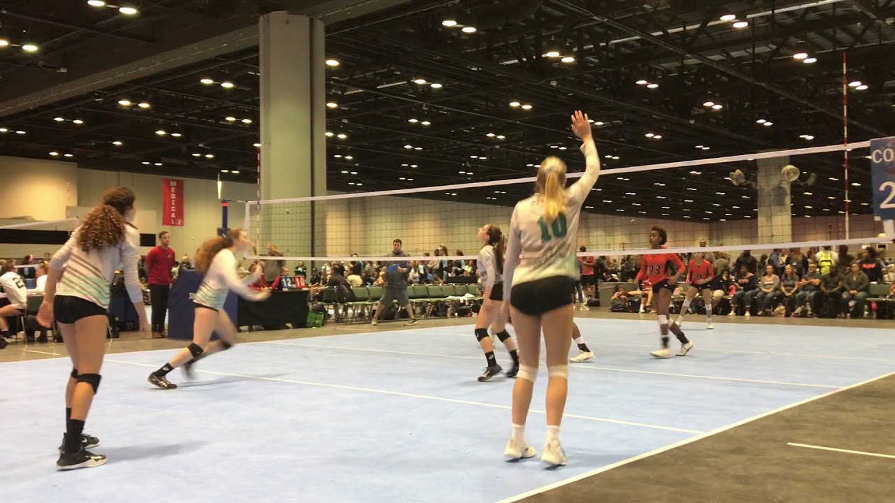 Grace Kiser #13 OH St Pete Teal Volleyball IMG 6407 - YouTube