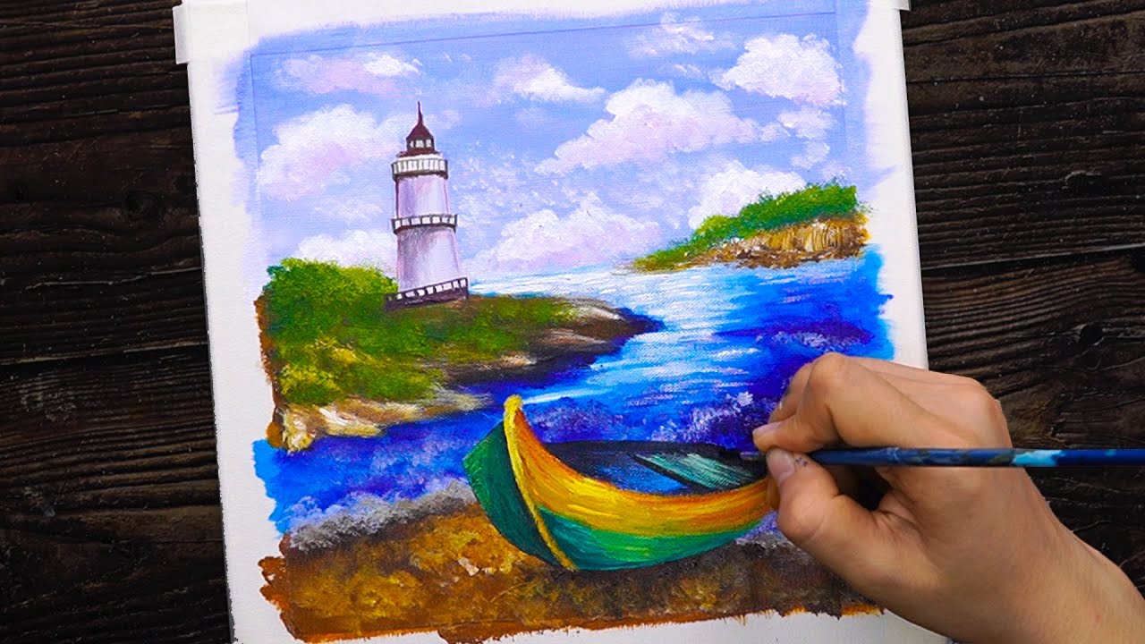 Painting Tutorial #12 || Acrylic Painting For Everyone - YouTube