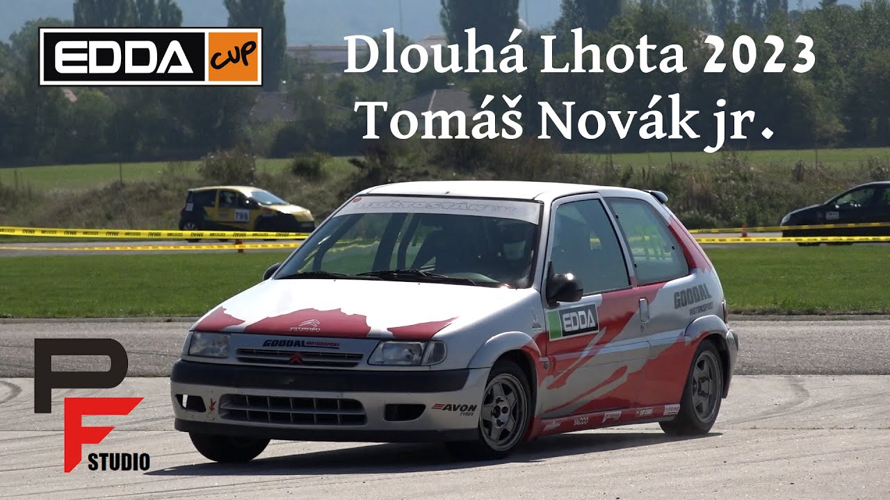 Tomáš Novák jr. - Citroen Saxo VTS - EDDA CUP Dlouhá Lhota 2023 - YouTube