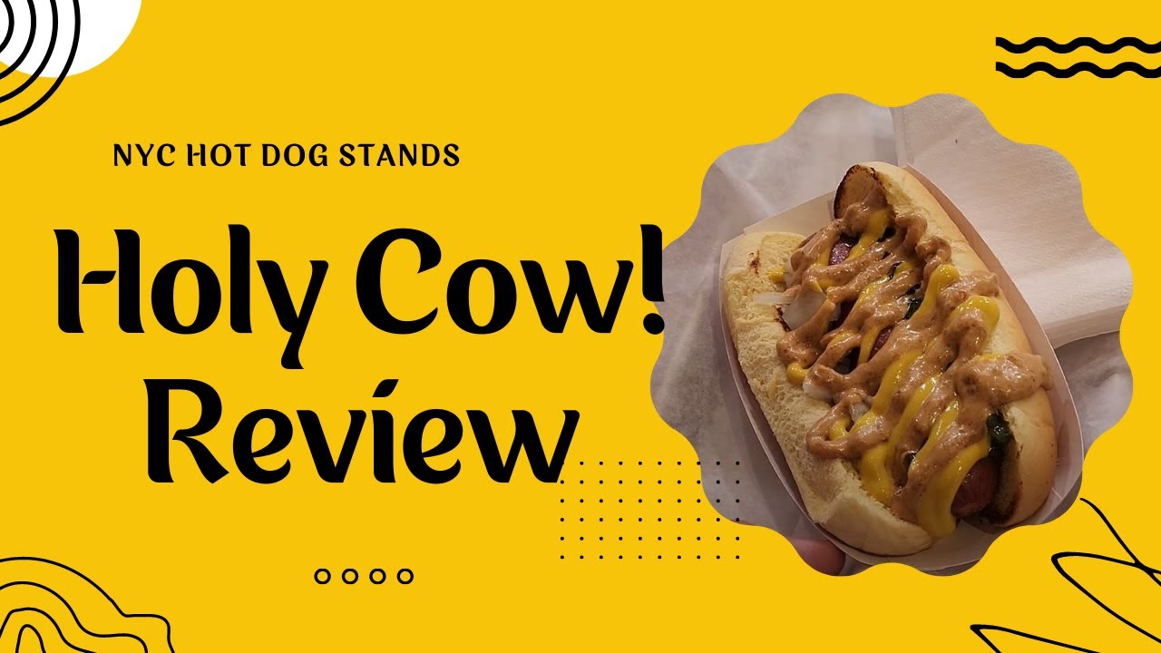 HOLY COW! on Canal Street!! | NYC Hot Dog Stands - YouTube