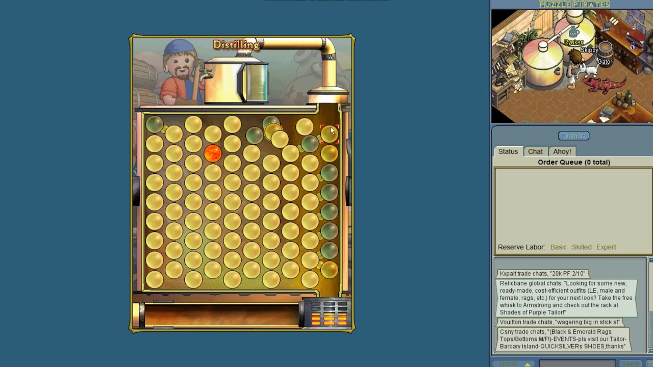 Puzzle Pirates Distilling - Ryuken - YouTube