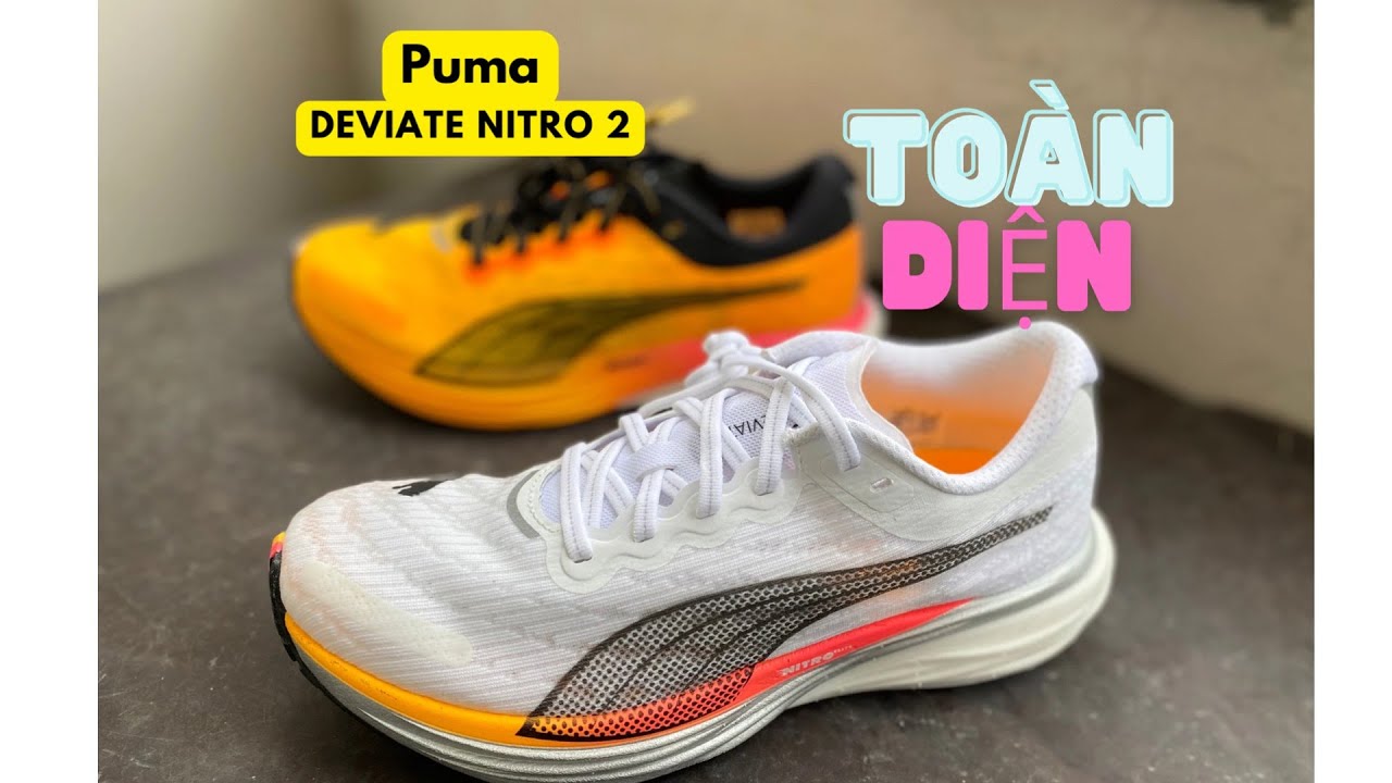 Puma deviate nitro 2- Đôi giày tập luyện marathon toàn diện nhất? - YouTube