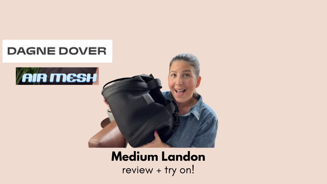 What's in my Bag | Dagne Dover Medium Landon AIR MESH - YouTube