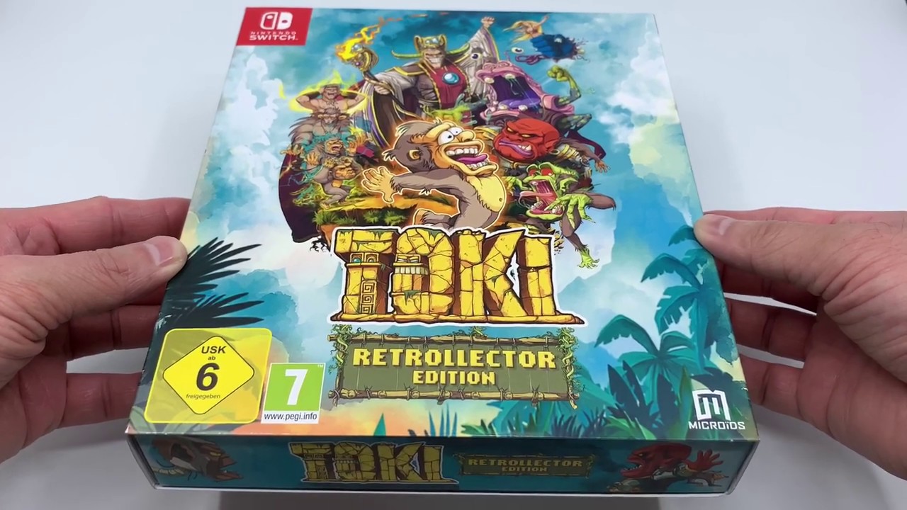 Toki Retrollector Edition (Switch) | Unboxing (Instagram Version) - YouTube