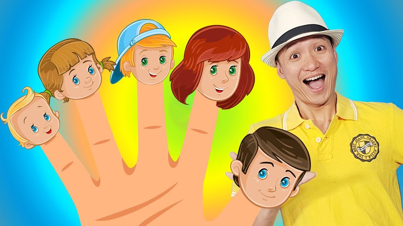 Funny Finger Family Song - Nursery Rhymes for Kids Educational - BiBu ...