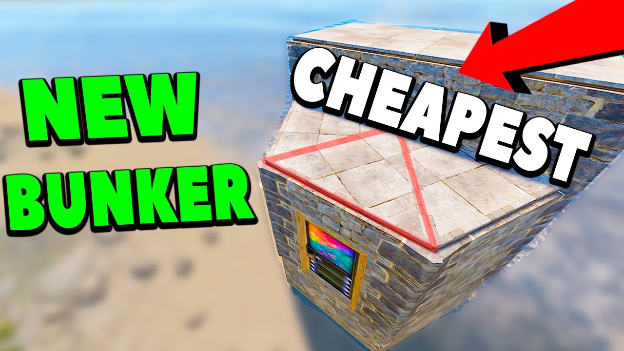 ️''The Cheapest'' - Rust Bunker Base Design 2022 /RUST BUNKER - YouTube