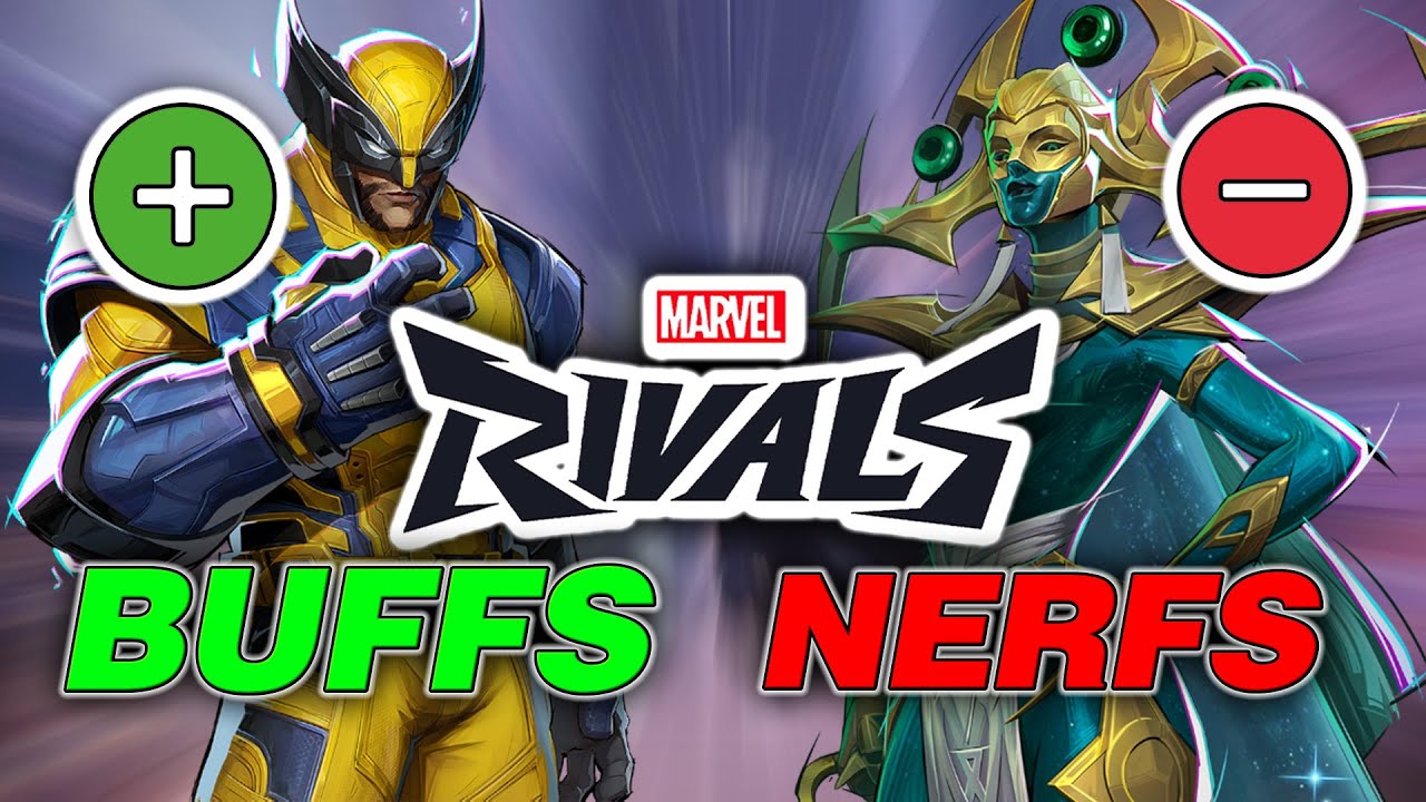 NEW MARVEL RIVALS Nerfs & Buffs LEAKED! Season 1 LEAKS! - YouTube