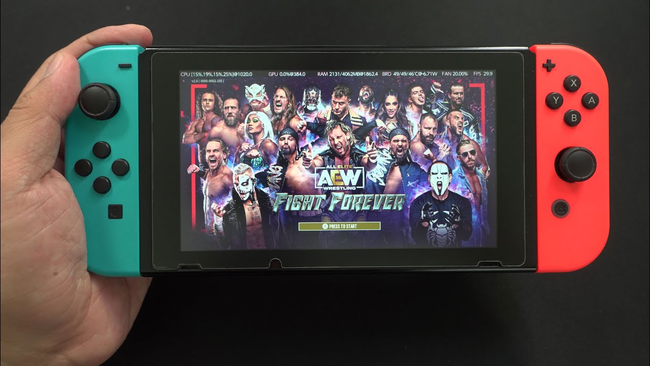 AEW Fight Forever Gameplay On Nintendo Switch - YouTube