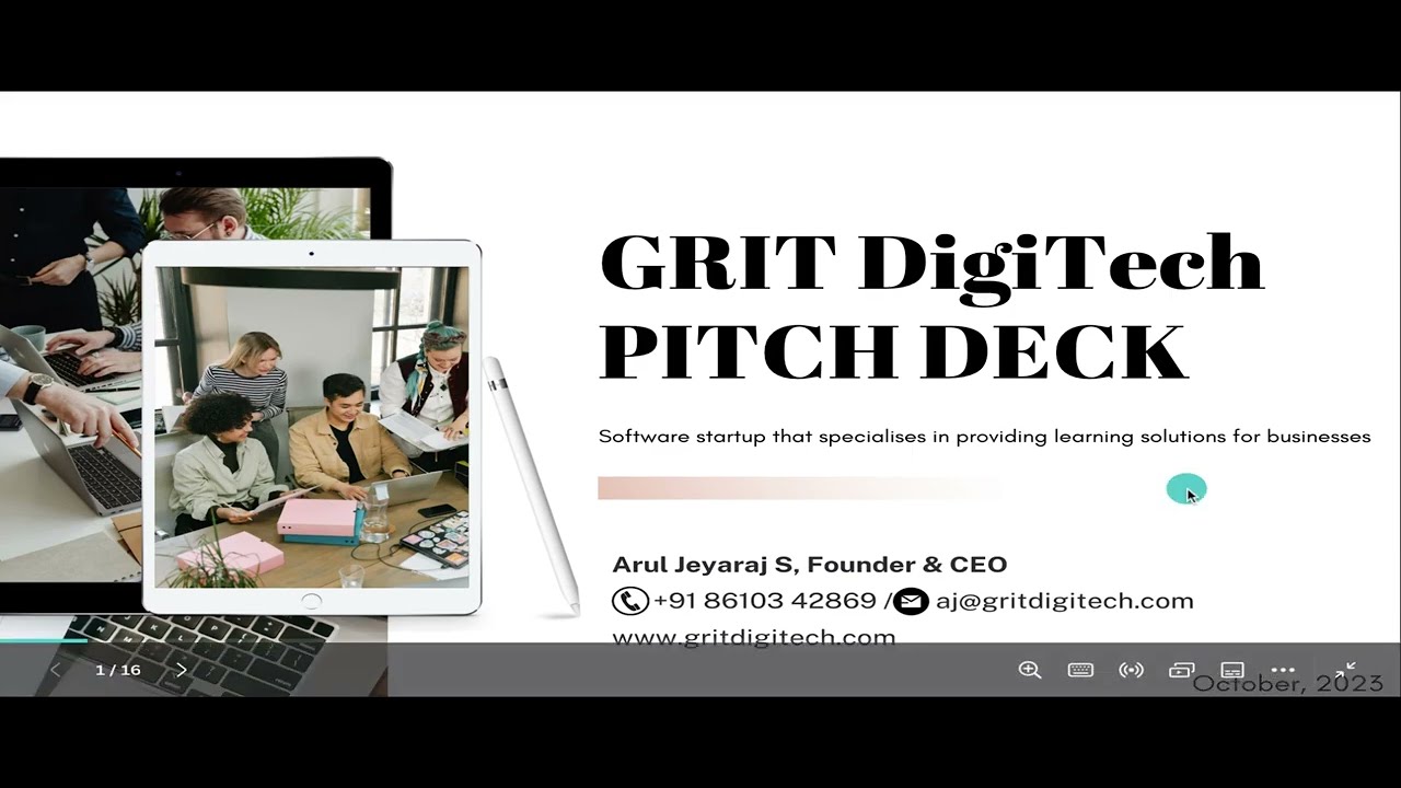 GRIT DigiTech Pitch Video - YouTube