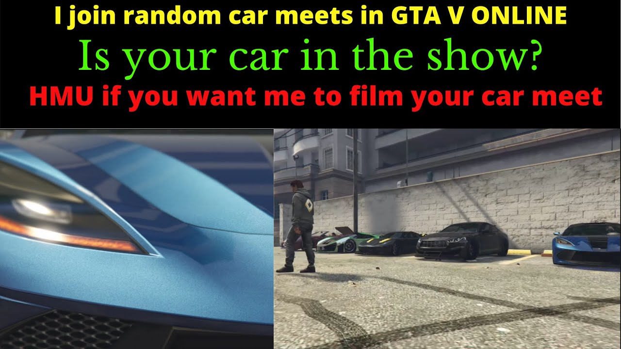 Random car meet Part 3 on GTA V ONLONE - YouTube