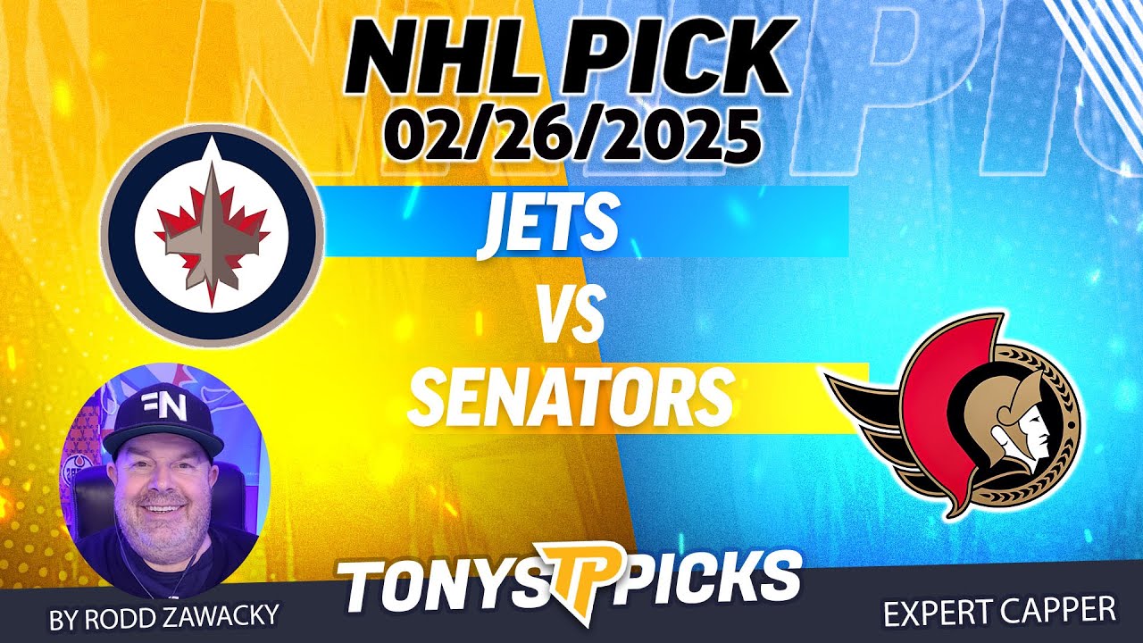 Winnipeg Jets vs Ottawa Senators 2/26/25 NHL Pick Prediction - YouTube