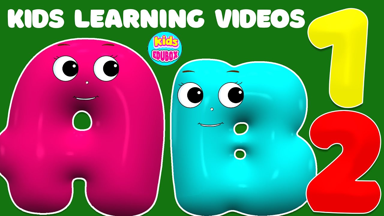 ABC & 123 Learning Videos For Preschool | ABC And One Two Three | ABC ...