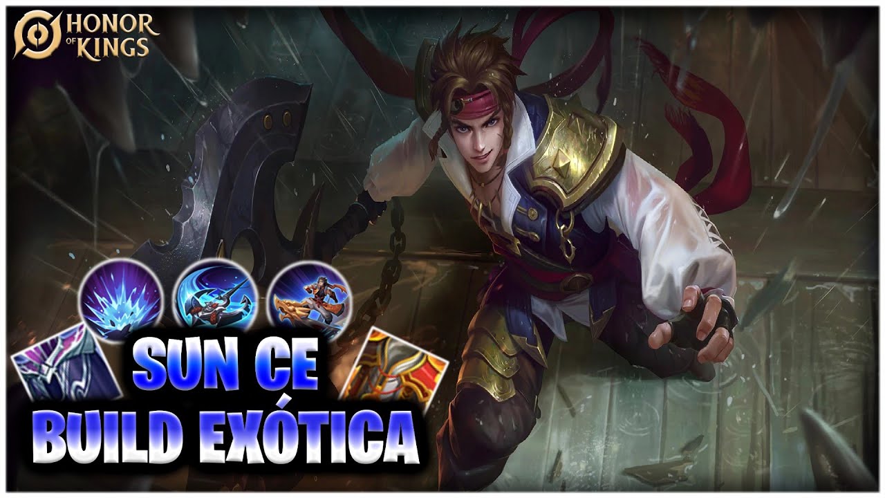 LITERALMENTE ESSA É A BUILD MAIS DIVERTIDA DE SUN CE | HONOR OF KINGS ...