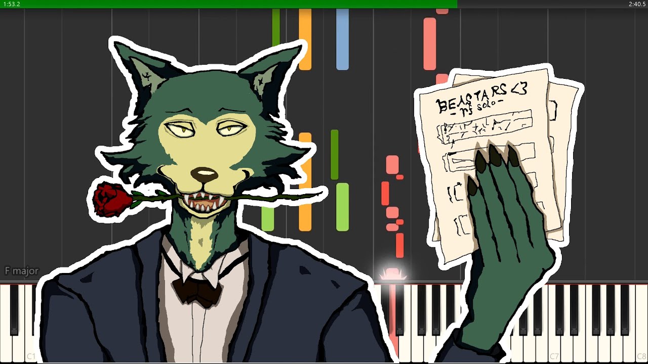 BEASTARS -pf solo- (OST) | Piano Arrangement [Valentine Version ...