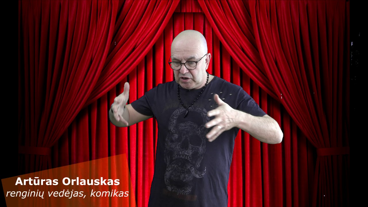 Arturas Orlauskas, anekdotas "Bobute pas odontologa" (309) - YouTube