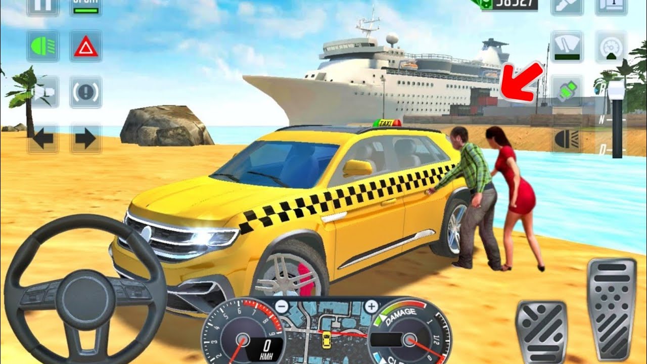 VW Tiguan Driving On Beach - Best Car Simulator! - Car Game Android ...