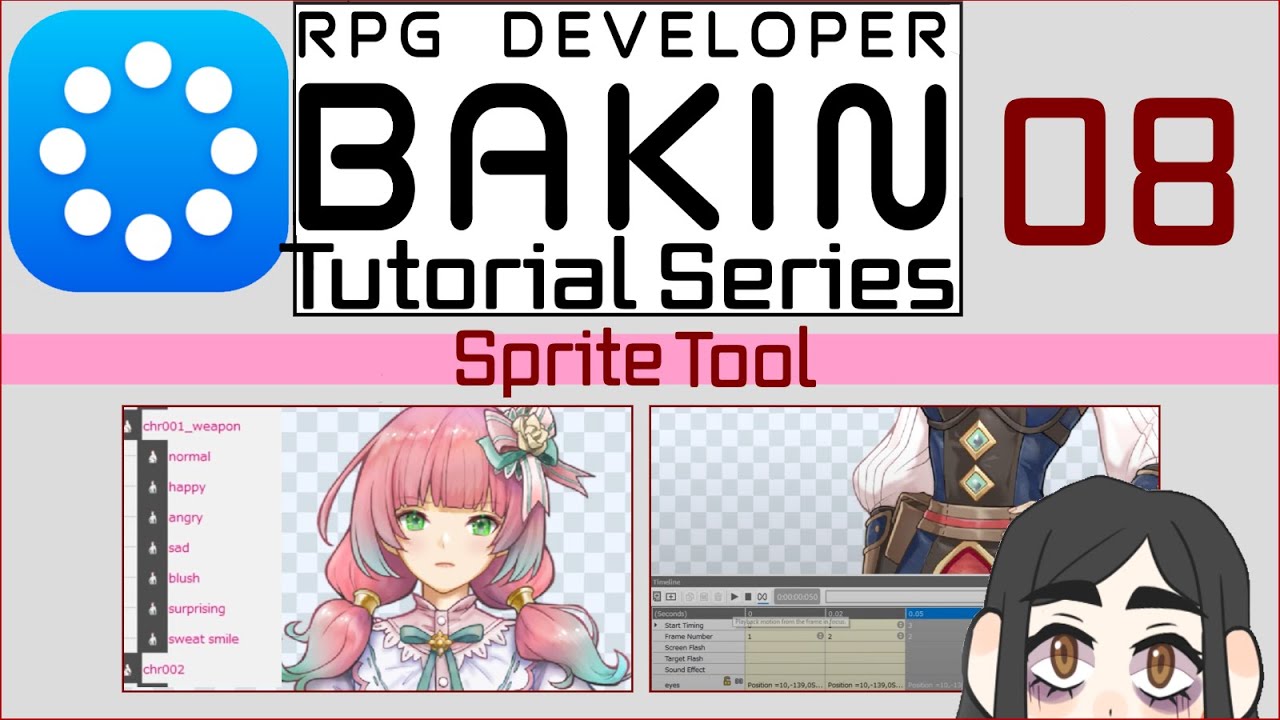 Getting Started in RPG Developer BAKIN: Sprite Tool - YouTube