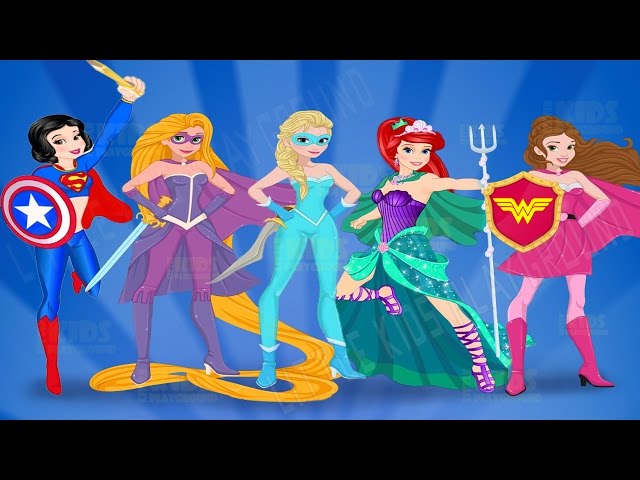 Superhero Disney Princesses