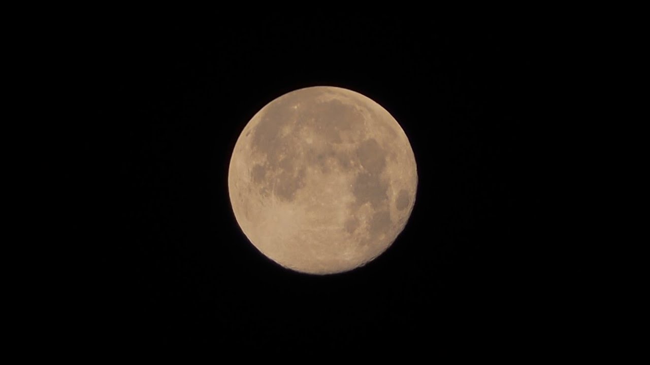 Super Full Moon - 9th April 2020 4 A.M. in Thailand - YouTube