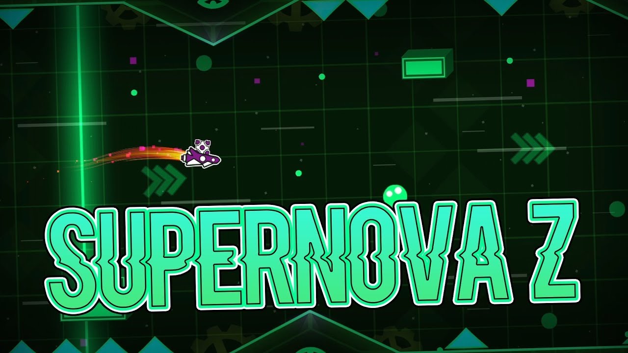 Geometry Dash Super-Nova-Z (with the coin) - YouTube