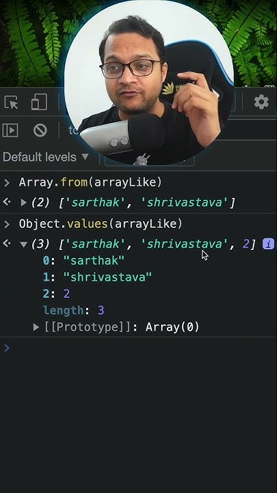 Array like object in #javascript #shorts - YouTube