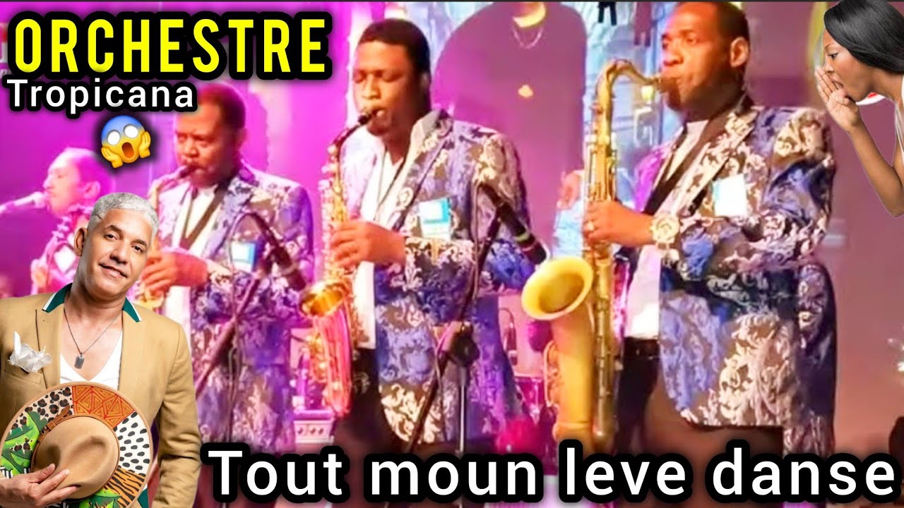 ORCHESTRE TROPICANA D'HAITI🎷TI JOE ZENNY LIVE PERFORMANCE👋🔥TOUT MOUN ...