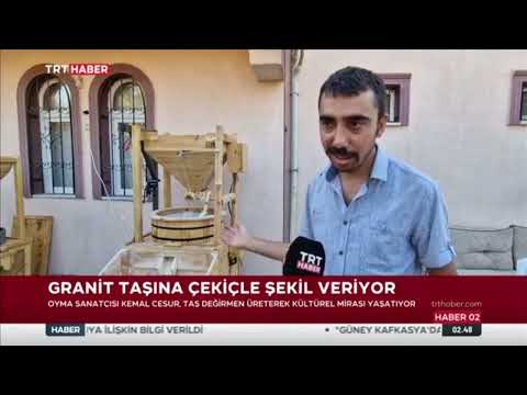 Genç sanatçı asırlardır devam eden kültürel mirası yaşatıyor. Kırıkkale TRT Haber/Ahmet kavaklı
