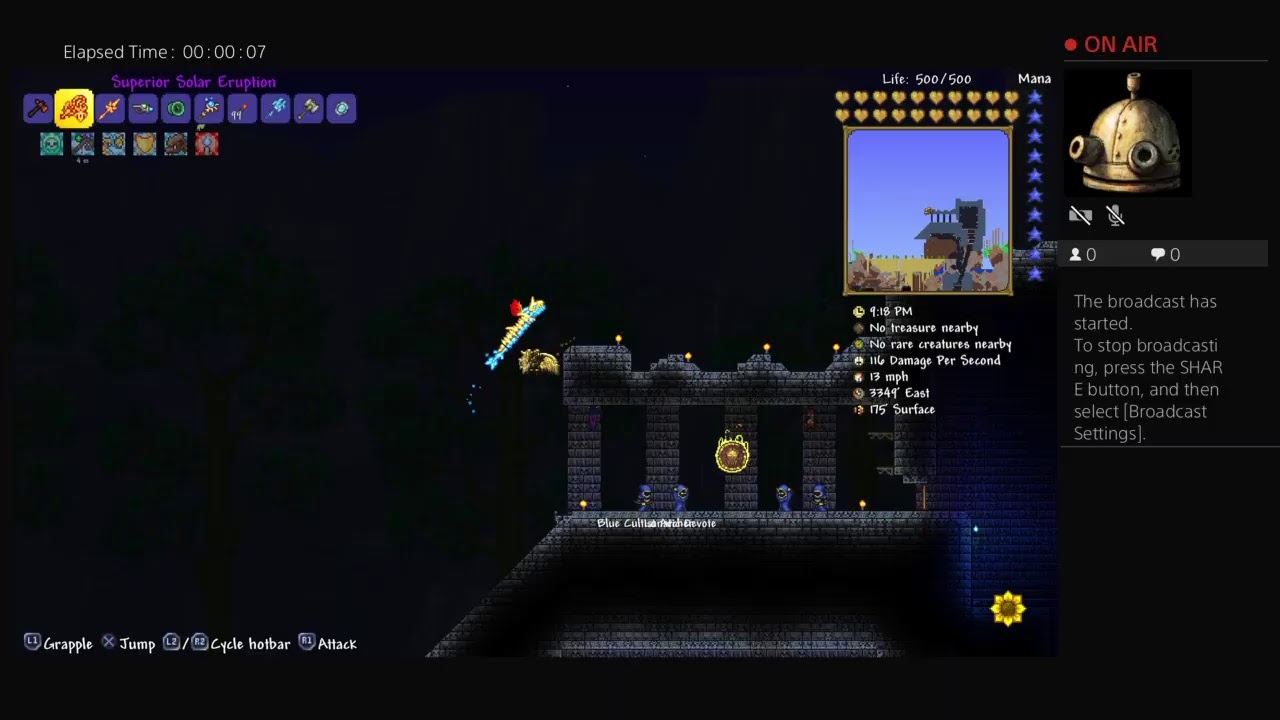 Terraria farm for Star Wrath! - YouTube