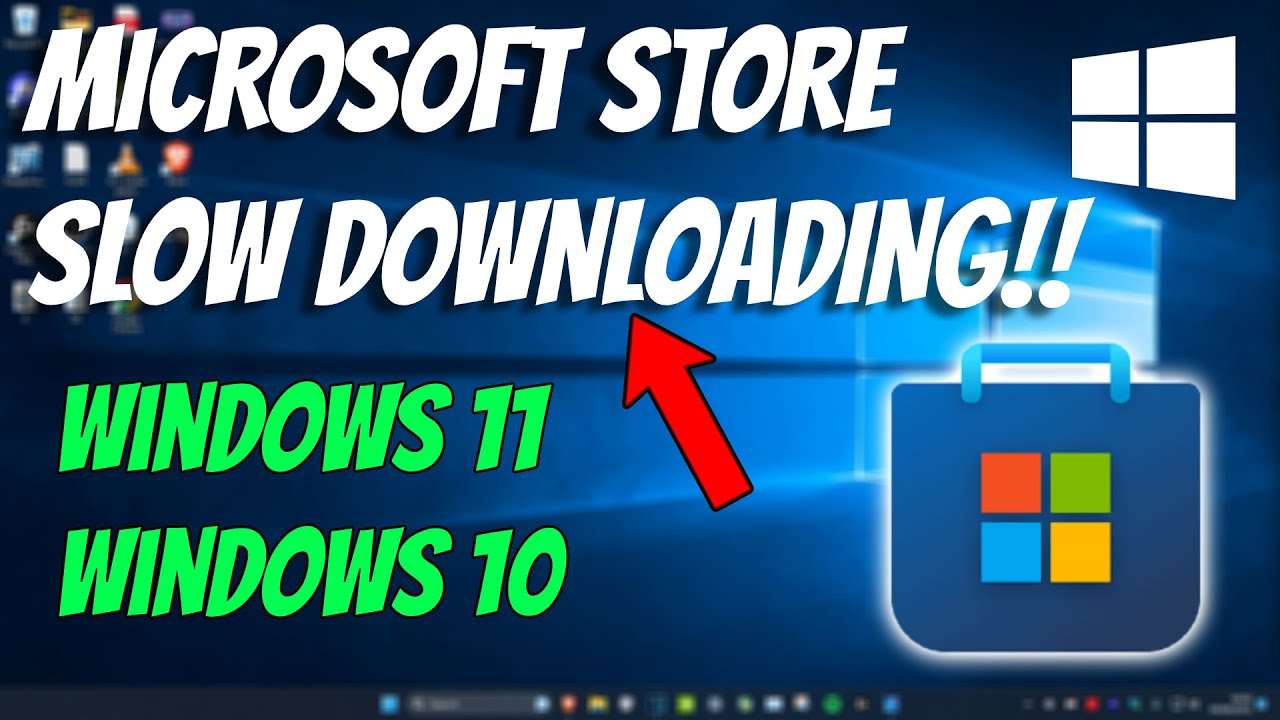 How to Fix Microsoft Store Downloading Apps Very Slow - YouTube