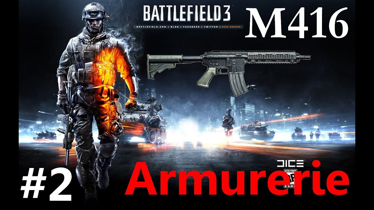 L'Armurerie de BF3 - M416 #2 - YouTube