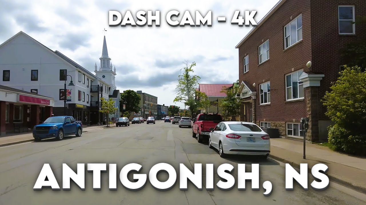 🚗 Antigonish, Nova Scotia 🏞️ 4K Drive - YouTube