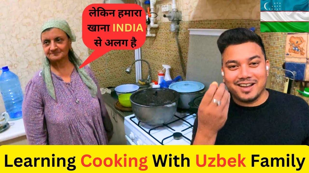 Best Day With Beautiful UZBEK Family | Learning Cooking With Uzbekistan ...