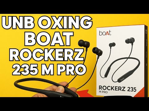 Boat Rockerz 235 M Pro Unboxing & Honest Review 😱 Worth It or Waste? 😍 ...