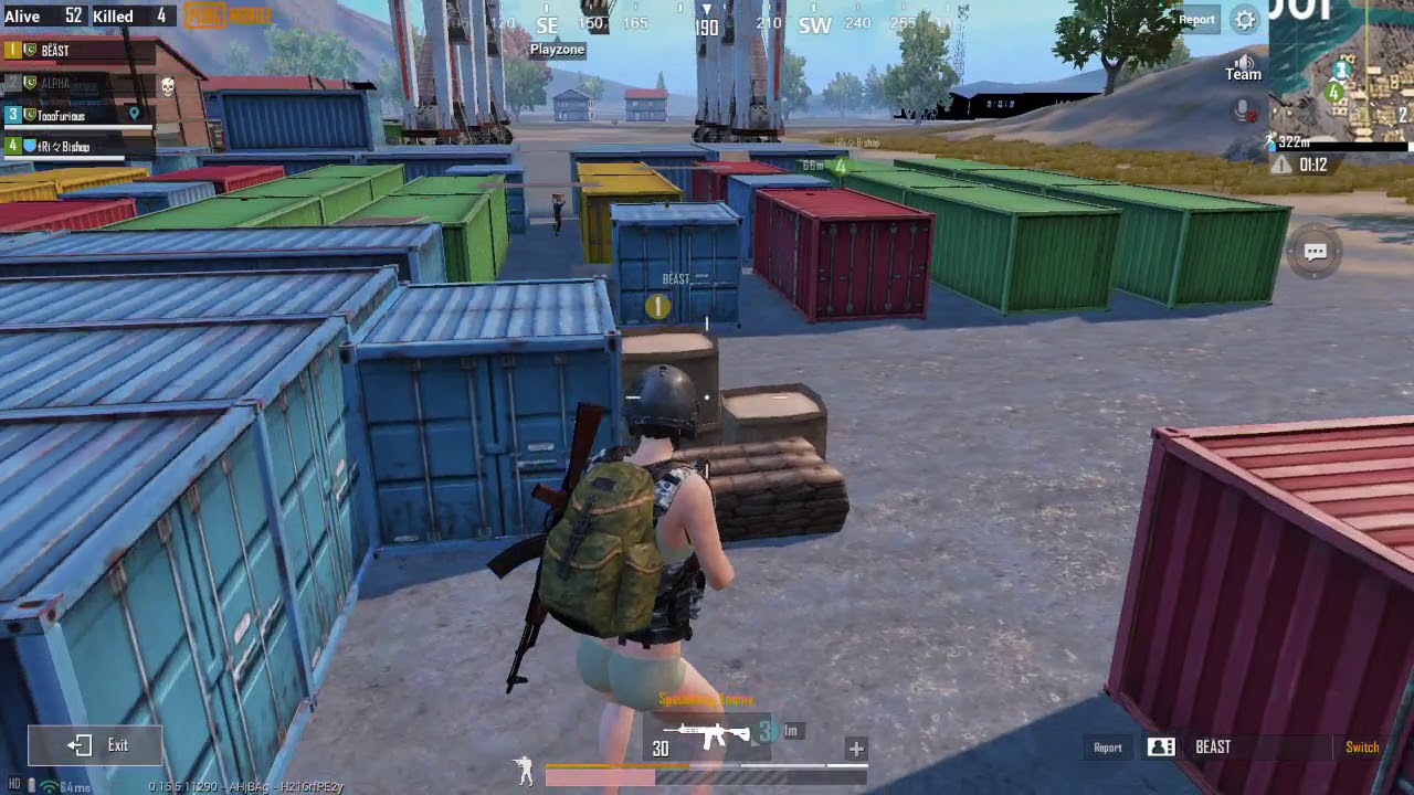 best solo squad pubg mobile panda, Jontox rawknee - YouTube