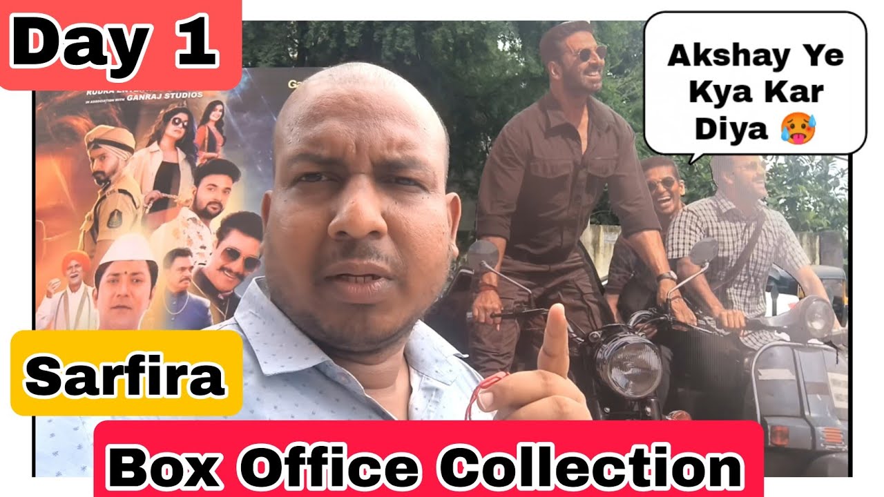 Sarfira Movie Box Office Collection Day 1, Lowest Ever Collection Of ...