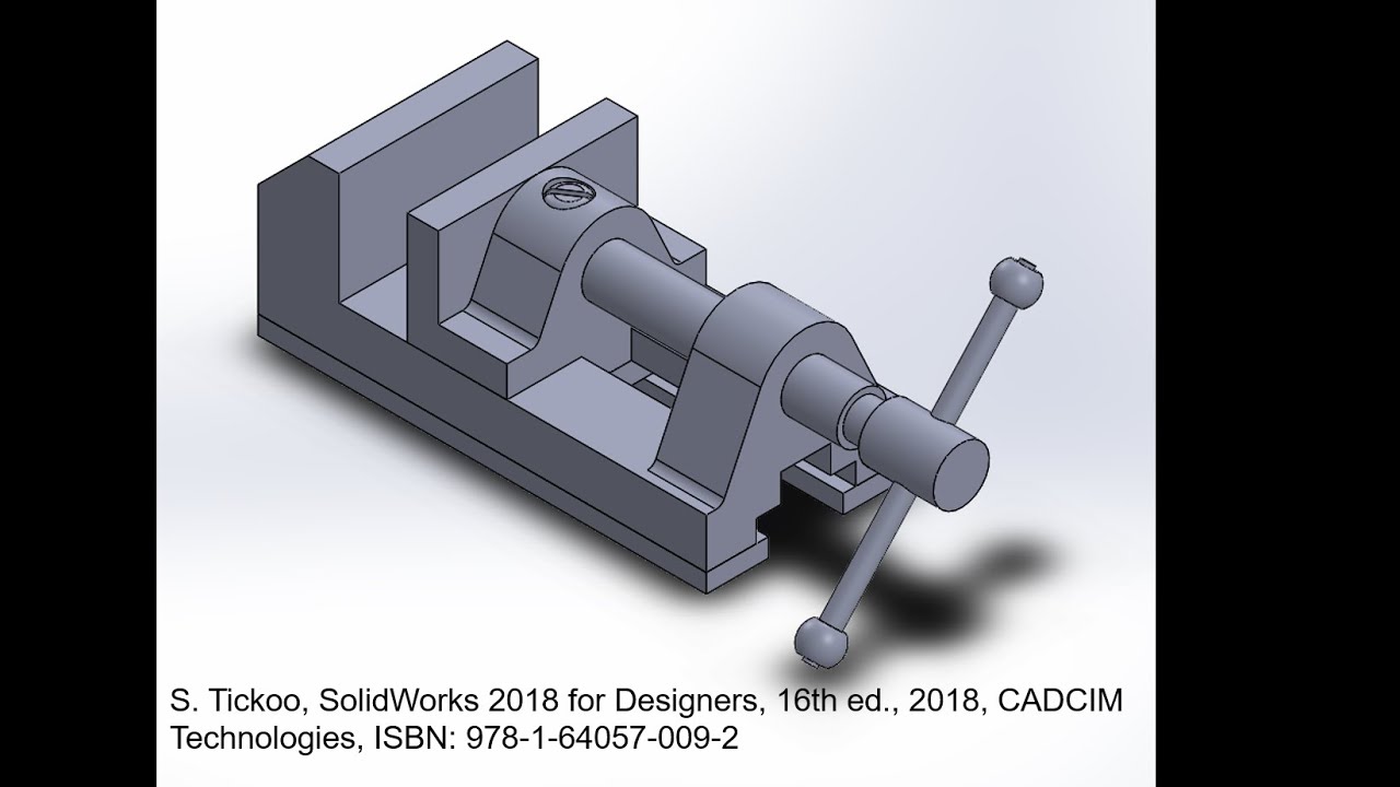 SolidWorks Chapter#12 Tutorial#1 Assembly - YouTube