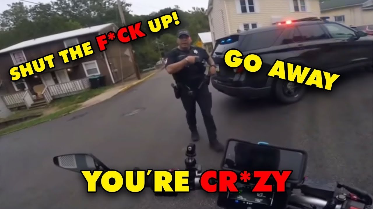 “You’re a Tyrant!” – Angry Biker Shuts Down Cop During Amendment Audit ...