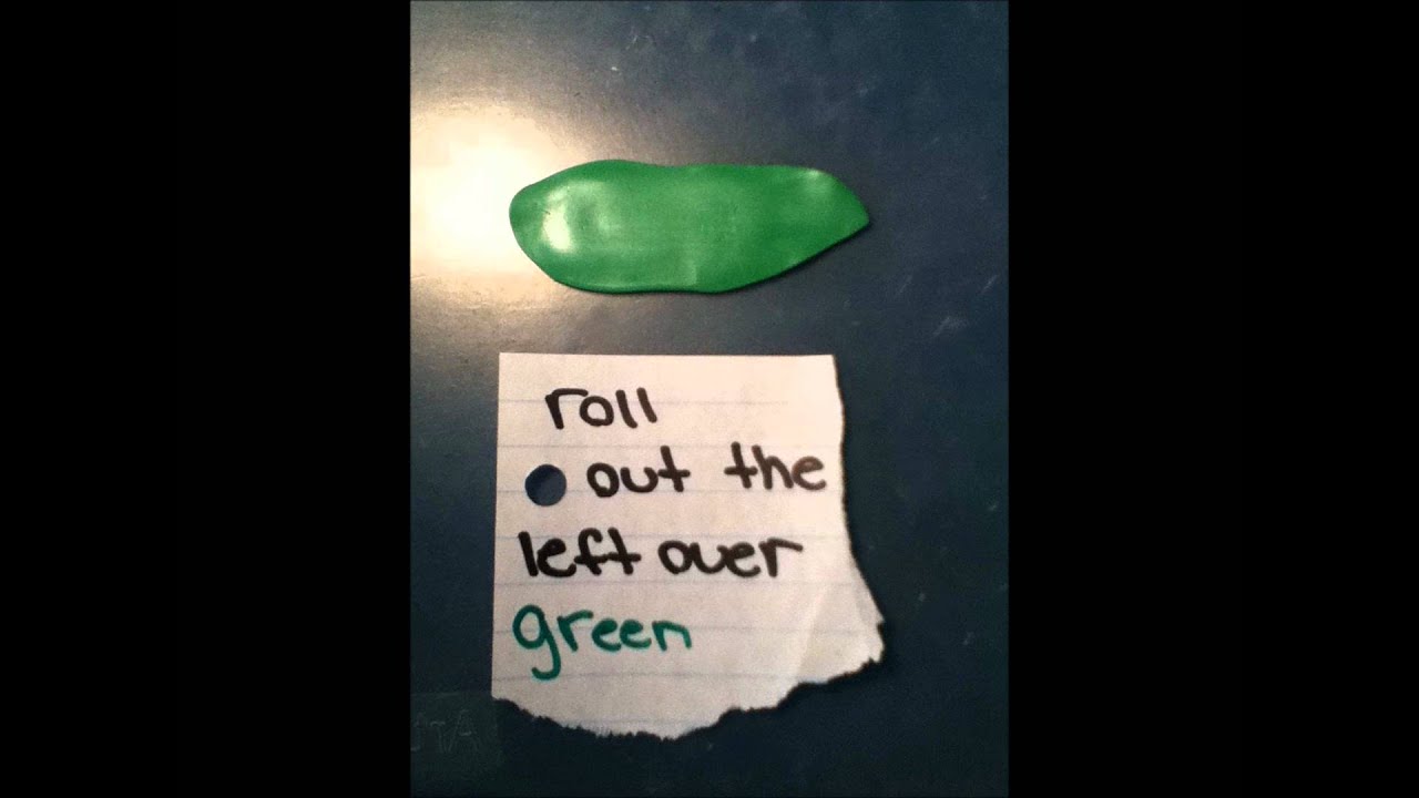 Pea in a pod polymer clay tutorial - YouTube