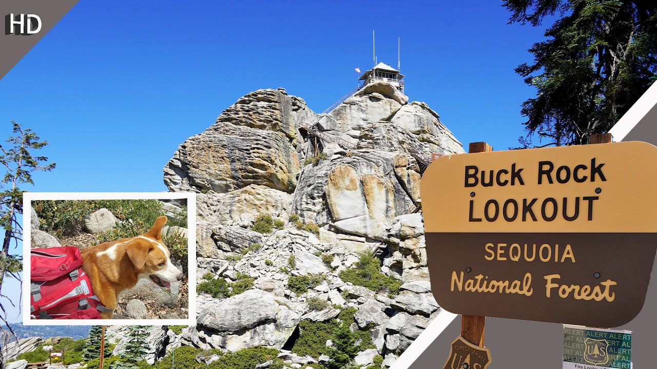 Hiking to Buck Rock Lookout-Sequoia National Forest - YouTube