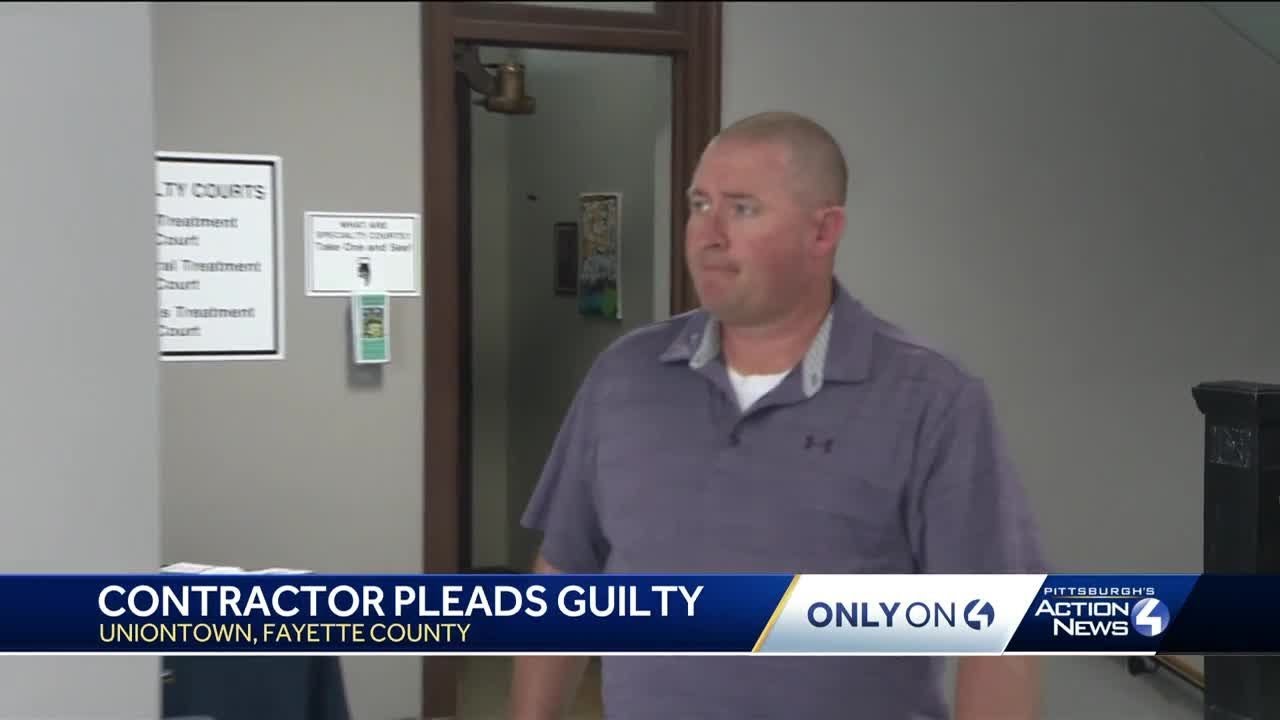Contractor pleads guilty in Fayette County cases - YouTube