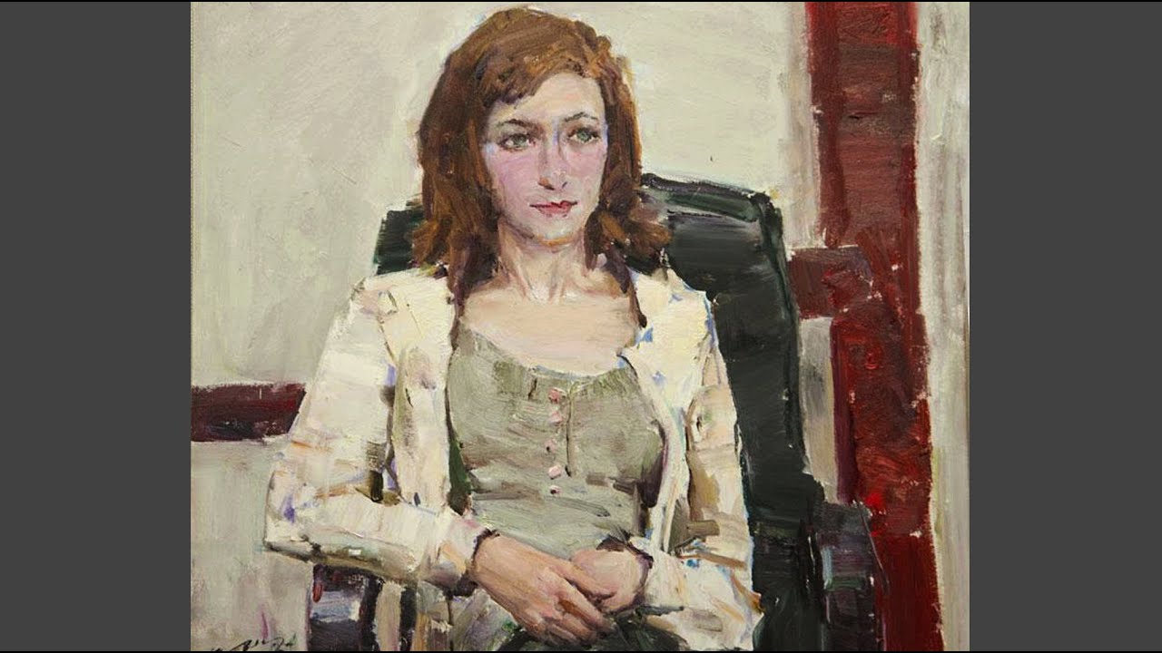 Oil Painting Portrait by BeiPing Guo | Chinese Artist - YouTube