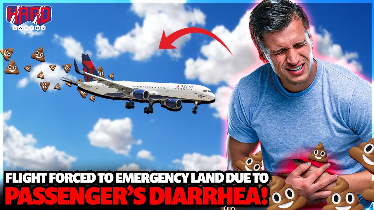 Flight forced to emergency land due to passenger’s diarrhea - YouTube
