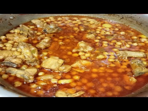 Chicken Chana Recipe By Saima Naizi l Murgh Cholay Recipe l Chicken ...