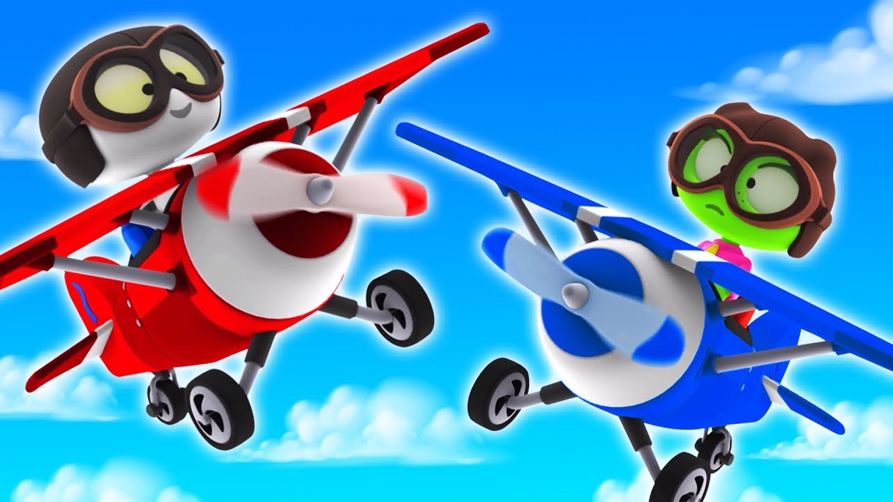 Plane Truth | Rob the Robot | Funny Animated Cartoon Series - Go IT