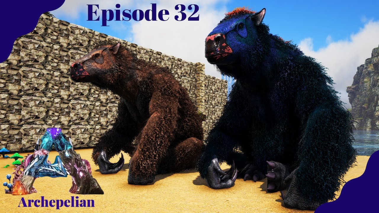 In Search of High Level Megatherium! - Archepelian Map - ARK Survival ...