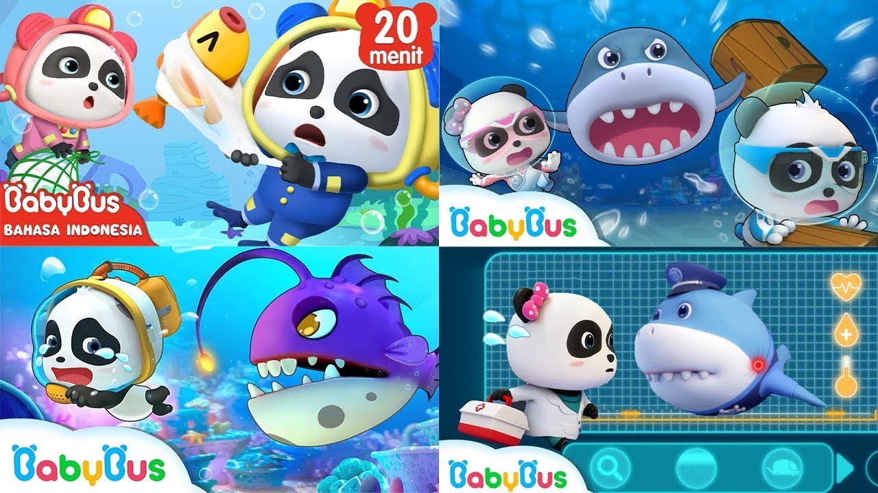 BABYBUS TERBARU Pertempuran Hero & Monster - Bahasa Indonesia Tim Super ...